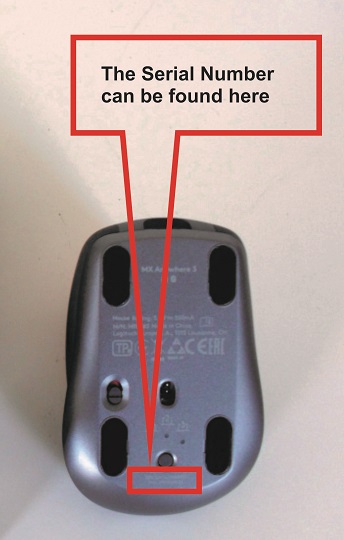 How Do I Locate My Product Serial Number? – Logitech B2B Support