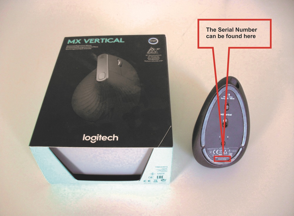 How Do I Locate My Product Serial Number? – Logitech B2B Support