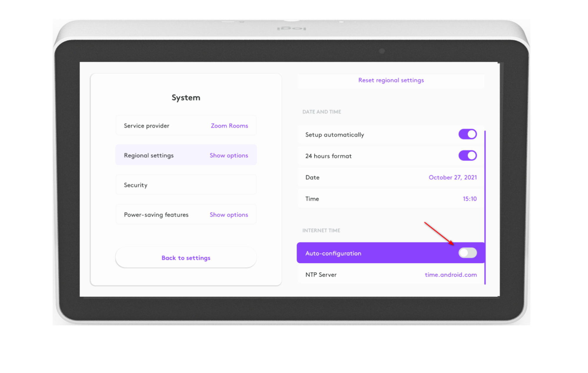 2.2 CA Certificate & Network Time Protocol (NTP) – Logitech B2B Support